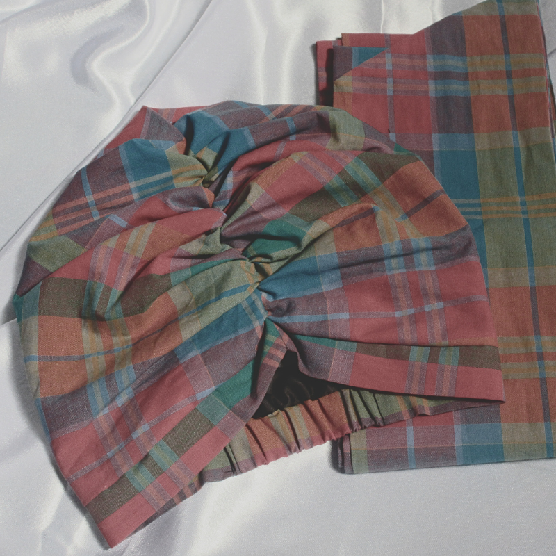 The Madras Collection Head Wraps| Malka London Crowns