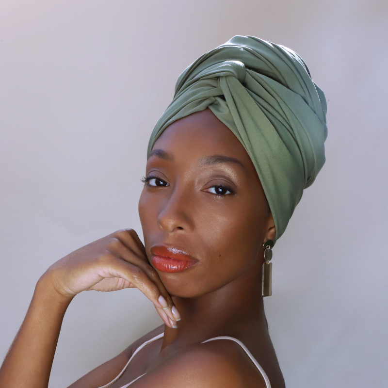 Sage Head Wrap | Malka London Crowns